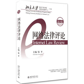 网络法律评论 9787301303795【正版 可开发票】