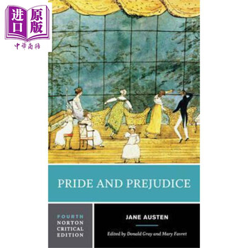 傲慢与偏见 诺顿文学解读系列 英文原版 Pride and Prejudice Jane