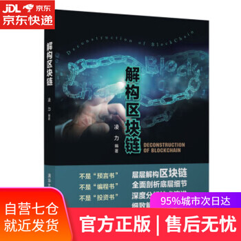【正版图书】解构区块链 凌力 清华大学出版社 9787302520580