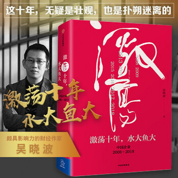 【正版出售】激荡十年水大鱼大 财经作者吴晓1波新作 一部我们每个人的时代激荡 激荡三十年续篇经济理论