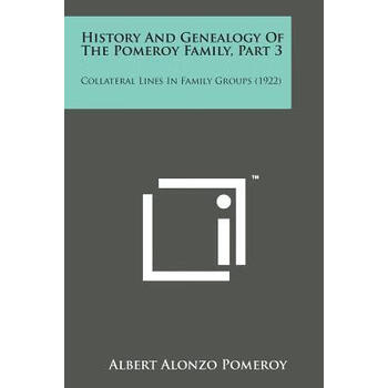 History and Genealogy of the Pomeroy Family, Pa