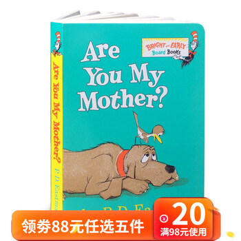 英文原版绘本 are you my mother?刚孵化小鸟找妈妈故事书苏斯博士Dr. Seuss