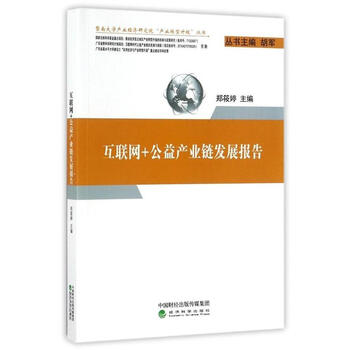 互联网公益产业链发展报告 郑筱婷 经济科学出版社
