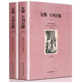 安娜卡列尼娜  上下2册 全译本无删减完整中文版 世界经典名著 外国文学小说 北方文艺