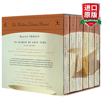 英文原版 追忆似水年华 In Search of Lost Time 1-6册套装 预售