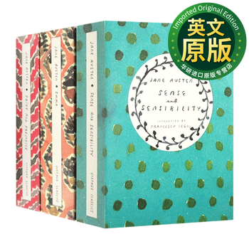 傲慢与偏见 英文原版 Pride and Prejudice 爱玛 Emma 理智与情感 Sense and Sensibility 简·奥斯汀 经典文学小说