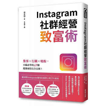 预售 原版进口书 坂本翔Instagram社群经营致富术：集客营销吸粉，小编必学的69