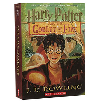 现货HARRY POTTER THE GOBLET FIRE哈利波特与火焰杯4 英文原版小说JK罗琳