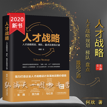 2020人才战略 人才战略规划 梯队 盘点及激活之道 何欣 著 精装 中国法制出版社
