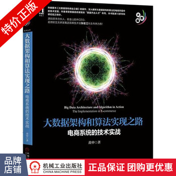 (特价书) 大数据架构和算法实现之路：电商系统的技术实战230558