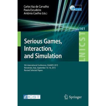 Serious Games, Interaction, and Simulation: 5th 