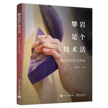 攀岩是个技术活攀岩实用技术指南9787121373053 岩时攀岩电子工业出版社运动
