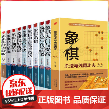 象棋围棋全10册象棋入门与提高杀法与残局功夫绝妙残局江湖秘局开局与布局精要名局精选杀招速战速决中盘攻