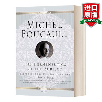 The Hermeneutics Of The Subject 英文原版 主体解释学 英文版 进口英语原版书籍