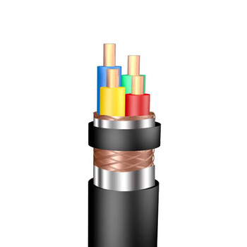 【沈阳电线电缆有限公司ZR-KVVP22-450/750V-4*4mm²】沈阳电线电缆有限公司-ZR-KVVP22-450/750V-4*4mm²国标铜芯阻燃控制屏蔽带铠电缆 1米【行情 报价 ...