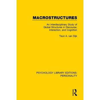 Macrostructures: An Interdisciplinary Study of