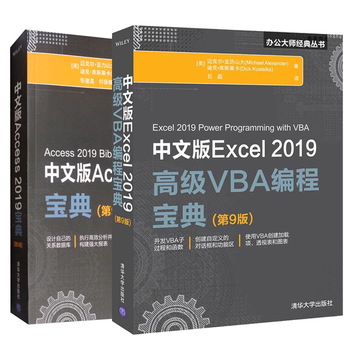中文版Access 2019宝典+Excel 2019VBA编程宝典（第9版）办公大师经典丛书