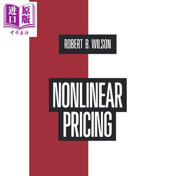 Nonlinear Pricing 英文原版 非线性定价 2020诺贝尔经济学奖 Robert Wi