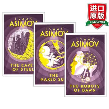 The Robot Series 英文原版小说 阿西莫夫机器人系列3册 英文版 进口英语原版书籍