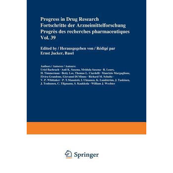 Progress in Drug Research / Fortschritte Der Ar
