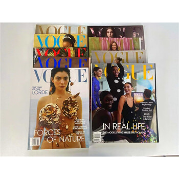 Vogue杂志 美国英文杂志 英语时尚潮流杂志 2021年1-12月刊