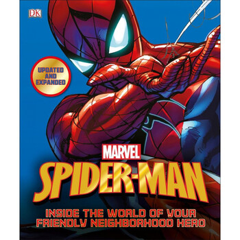 原版Spider-Man:蜘蛛侠DK大百科全书 漫威蜘蛛侠画集设定集 Inside the World 蜘蛛侠全彩精装画册