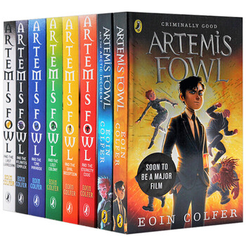 阿特米斯的奇幻历险8册套装Artemis Fowl青少年小说英文原版