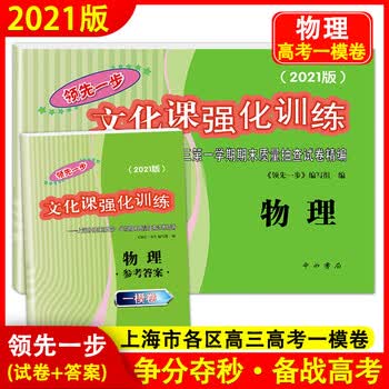 2021版 领先一步 上海高考一模卷物理（试卷+答案）文化课强化训练 上海市各区高中高三学期期末试卷