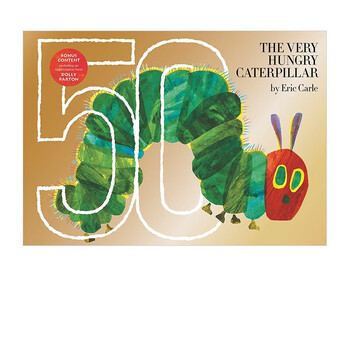 现货好饿好饿的毛毛虫50周年金版 The Very Hungry Caterpillar