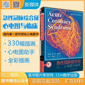  急性冠脉综合征 心电图与临床 河南科学技术出版社 心内科医师实用工具书 缺血心电图判读指南