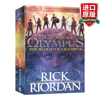 英文原版 奥林匹斯之血 波西杰克逊奥林匹斯英雄系列 The Blood of Olympus Heroes of Olympus Book 5