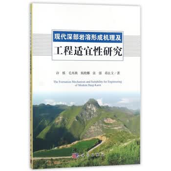 现代深部岩溶形成机理及工程适宜性研究