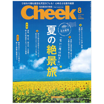 【包邮】订阅Cheek 旅行杂志 日本日文 年订12期E342原版