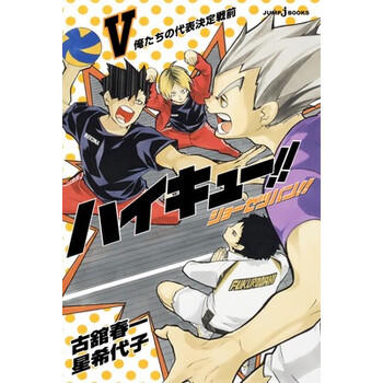小说 排球少年 5 ハイキュー！！ショーセツバン！！ ５ 古舘春一 星希代子 著 日本进口漫画周边