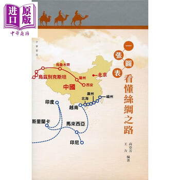 一张图表看懂丝绸之路 港台原版 王力 高亚芳 香港中华书局