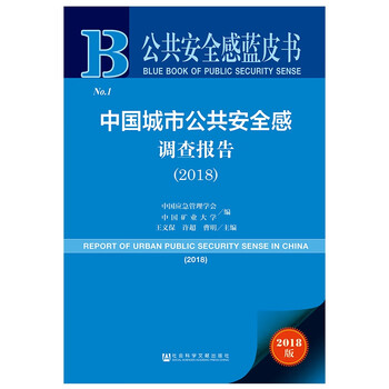 中国城市公共安全感调查报告(2018)/公共安全感蓝皮书