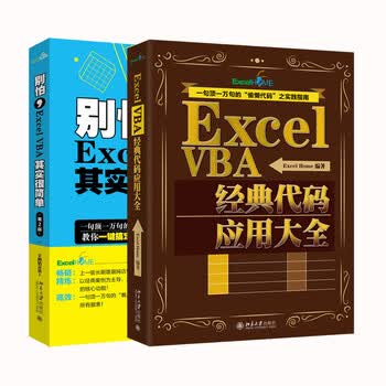 VBA最佳组合（京东套装共2册）