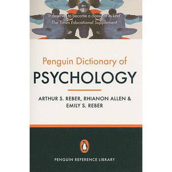 The Penguin Dictionary of Psychology企鹅 英文原版现货