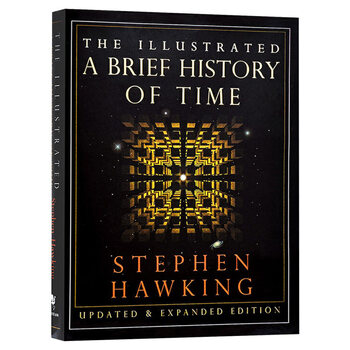 预售 时间简史插图版 英文原版 Illustrated A Brief History of Time史蒂芬霍金着 科学巨作 宇宙知识自然科学科技畅销科普读物