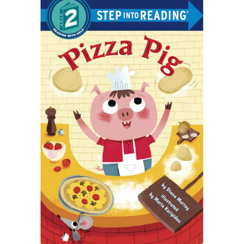 进口英文原版 Pizza Pig (STEP 2) 比萨猪 Step Into Reading