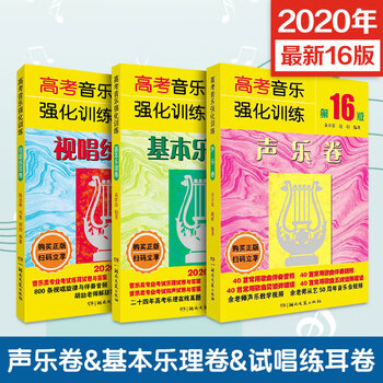 高考音乐强化训练 3册套