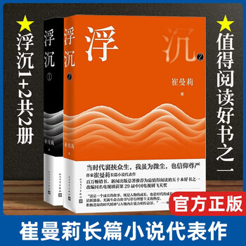 浮沉(第一部)+浮沉(第二部)(共2册) 崔曼莉长篇小说代表作