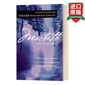 英文原版 麦克白 Macbeth William Shakespeare 莎士比亚四大悲剧之一