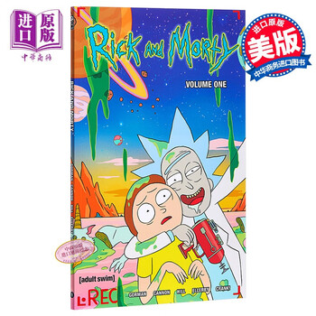 瑞克与莫蒂漫画1 英文原版 Rick and Morty: V.1 美国科幻情景喜剧 卡通漫画
