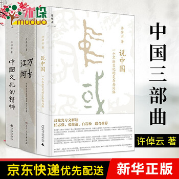 【现货】万古江河+中国文化的精神+说中国（共3册）许倬云中国三部曲