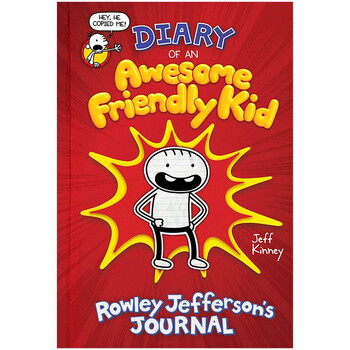 现货Diary of an Awesome Friendly Kid 小屁孩日记：罗利·杰斐逊的日