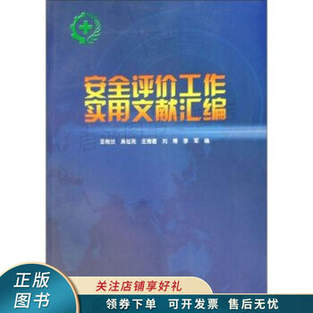 安全评价工作实用文献汇编 王桂兰