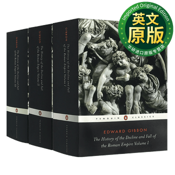 罗马帝国衰亡史套装 英文原版 The fall of the Roman empire 1-6卷全集