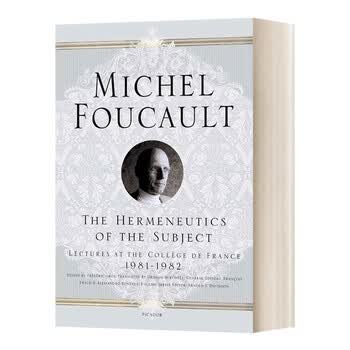 英文原版 The Hermeneutics Of The Subject 主体解释学 英文版 进口英语原版书籍
