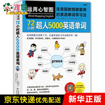 运用心智图，72小时超人5000英语单词